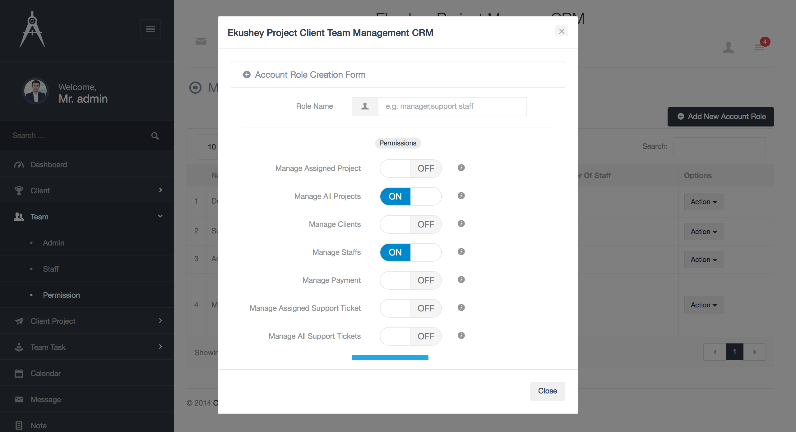 Ekushey Project Manager CRM by Creativeitem | CodeCanyon